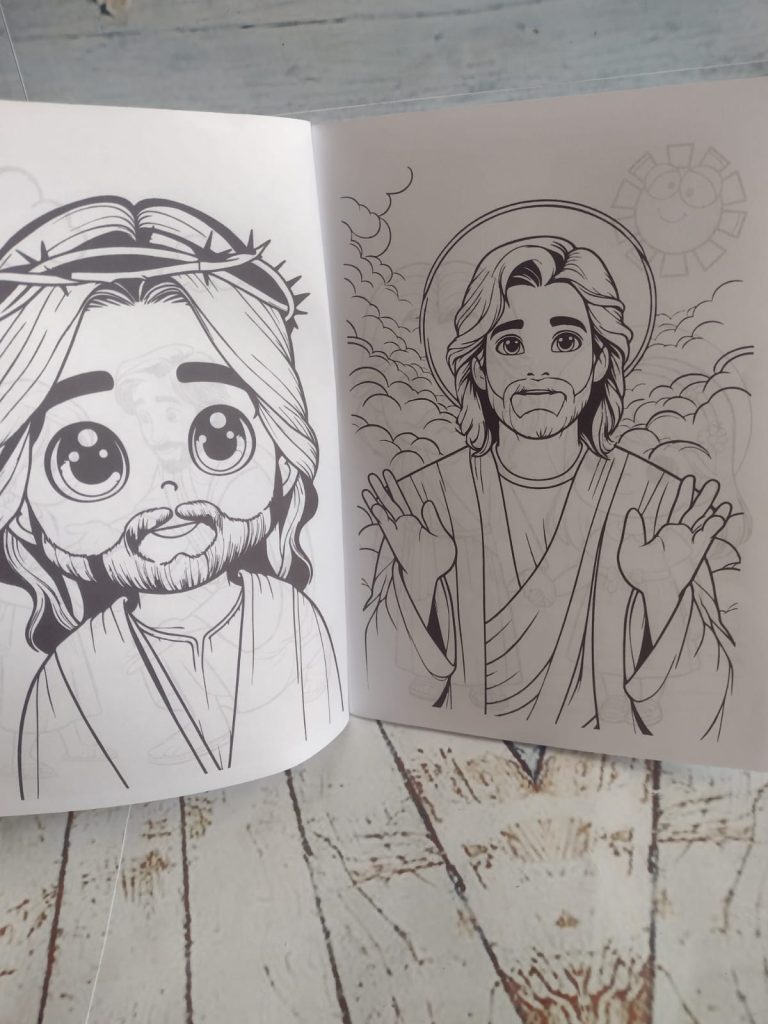 LIVRINHO PARA COLORIR – JESUS – Aleluia Kids – Catequese que Encanta e ...