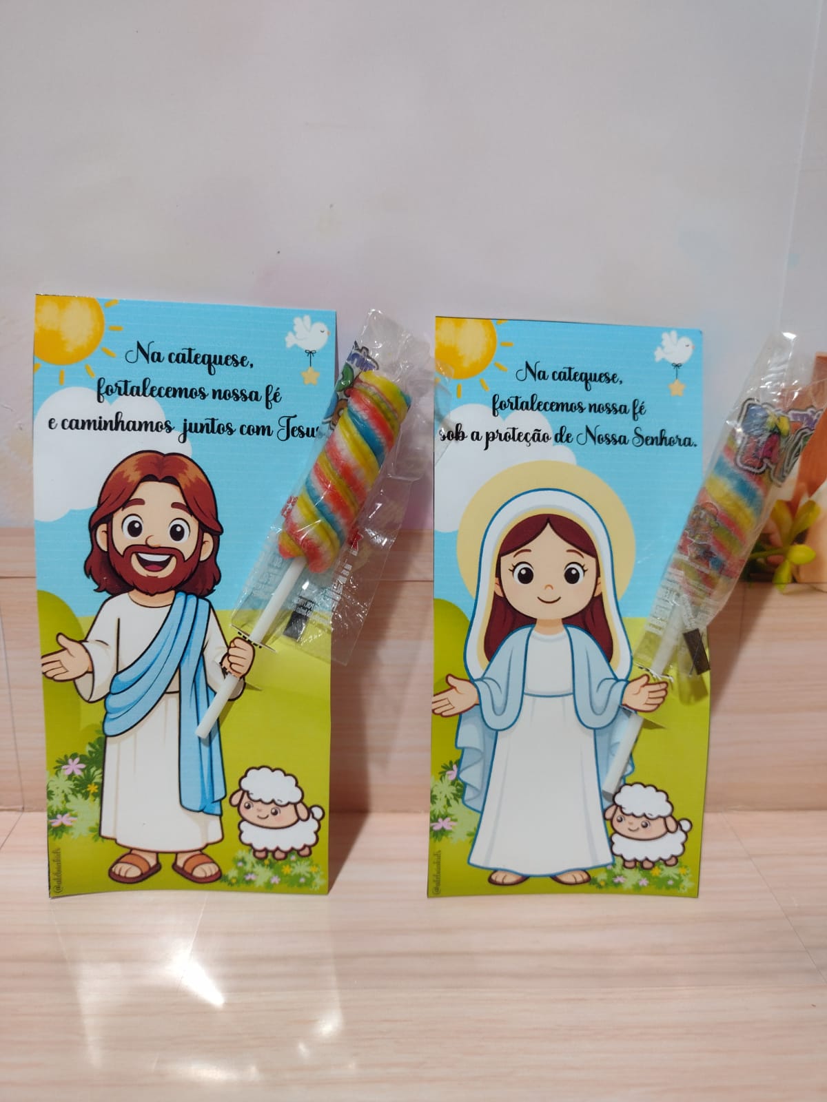 LEMBRANCINHA – CARTÃO PIRULITO – Aleluia Kids – Catequese que Encanta e ...