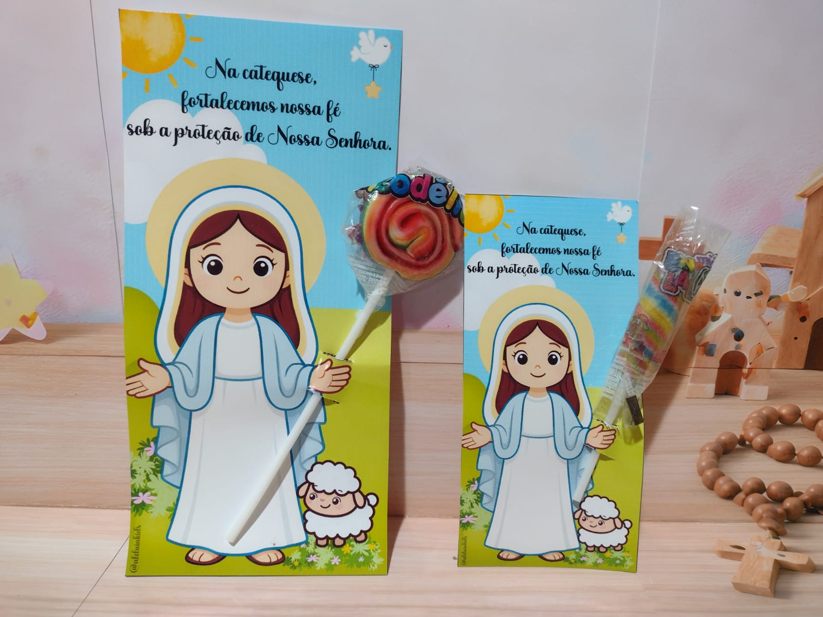 LEMBRANCINHA – CARTÃO PIRULITO – Aleluia Kids – Catequese que Encanta e ...